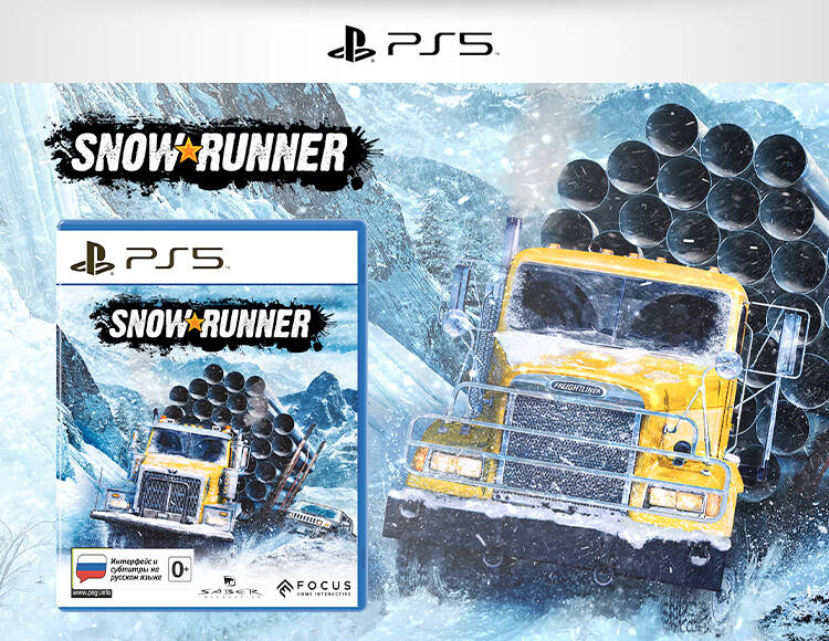 SnowRunner Стандартное издание (PS5) – купить в интернет-магазине Бука ...