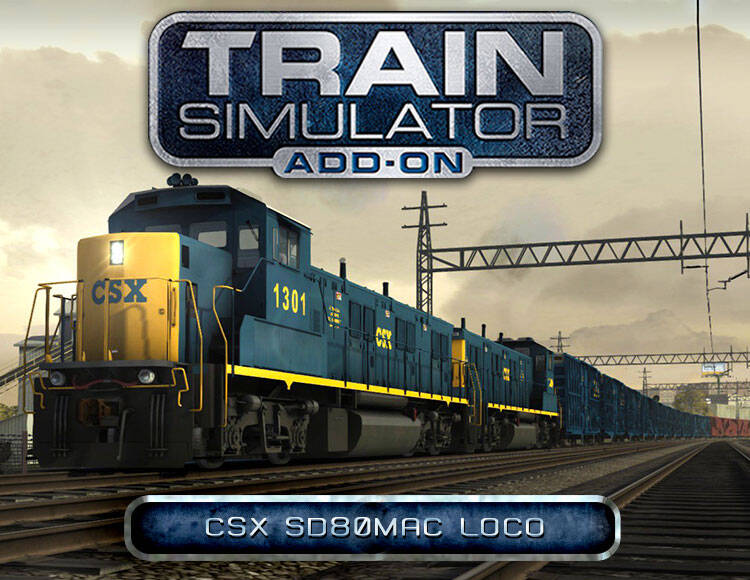 Train Simulator: CSX SD80MAC Loco Add-On (PC) – купить ключ в интернет ...